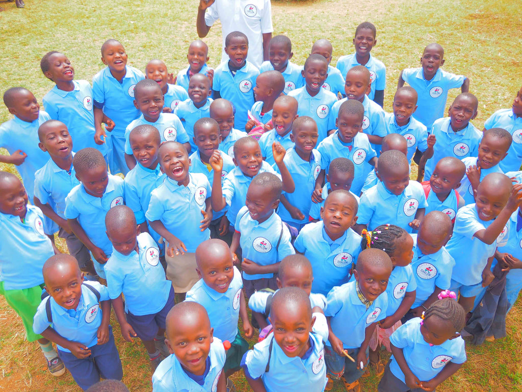 The children get their first ever uniform | Total Insignia